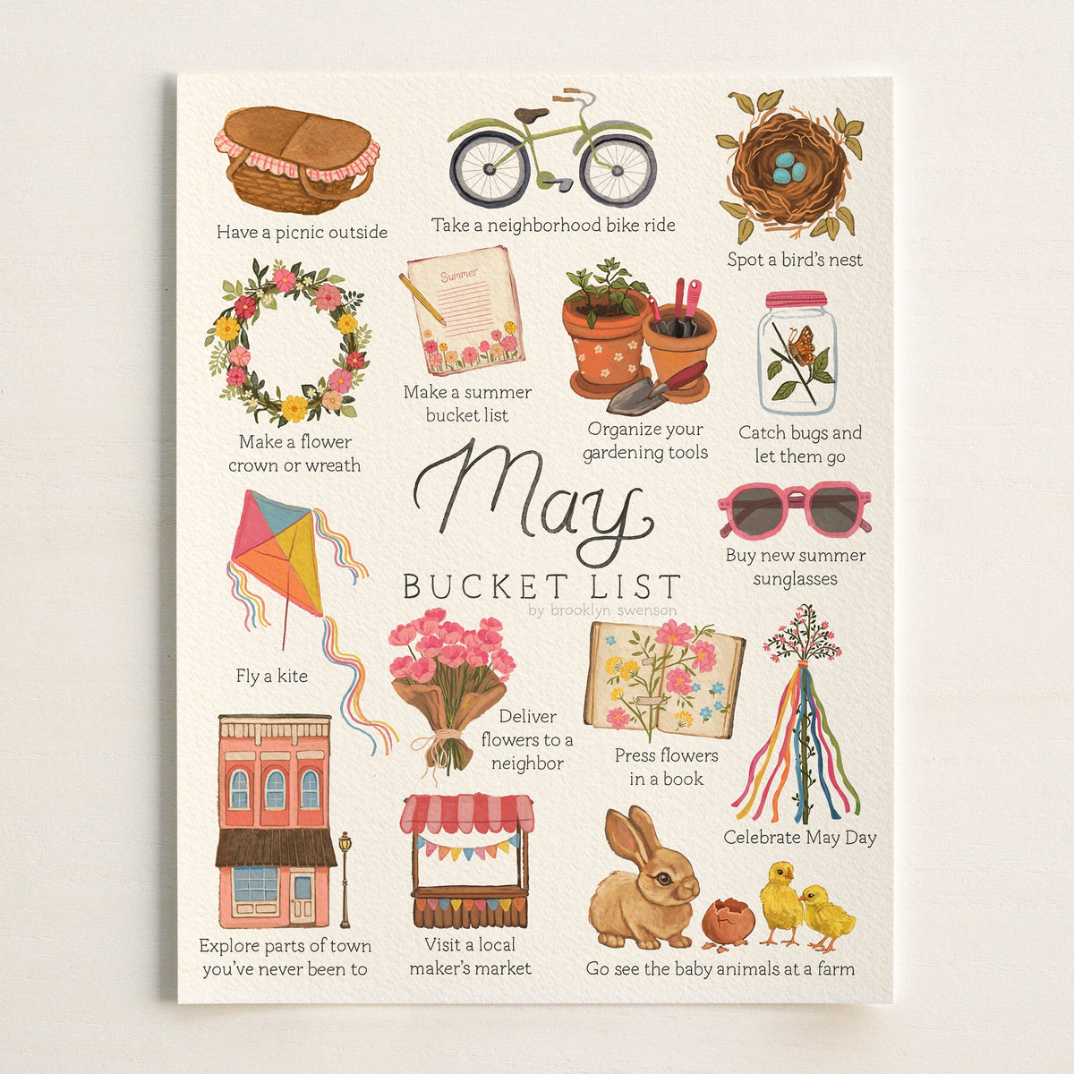 May Bucket List – brooklynswenson