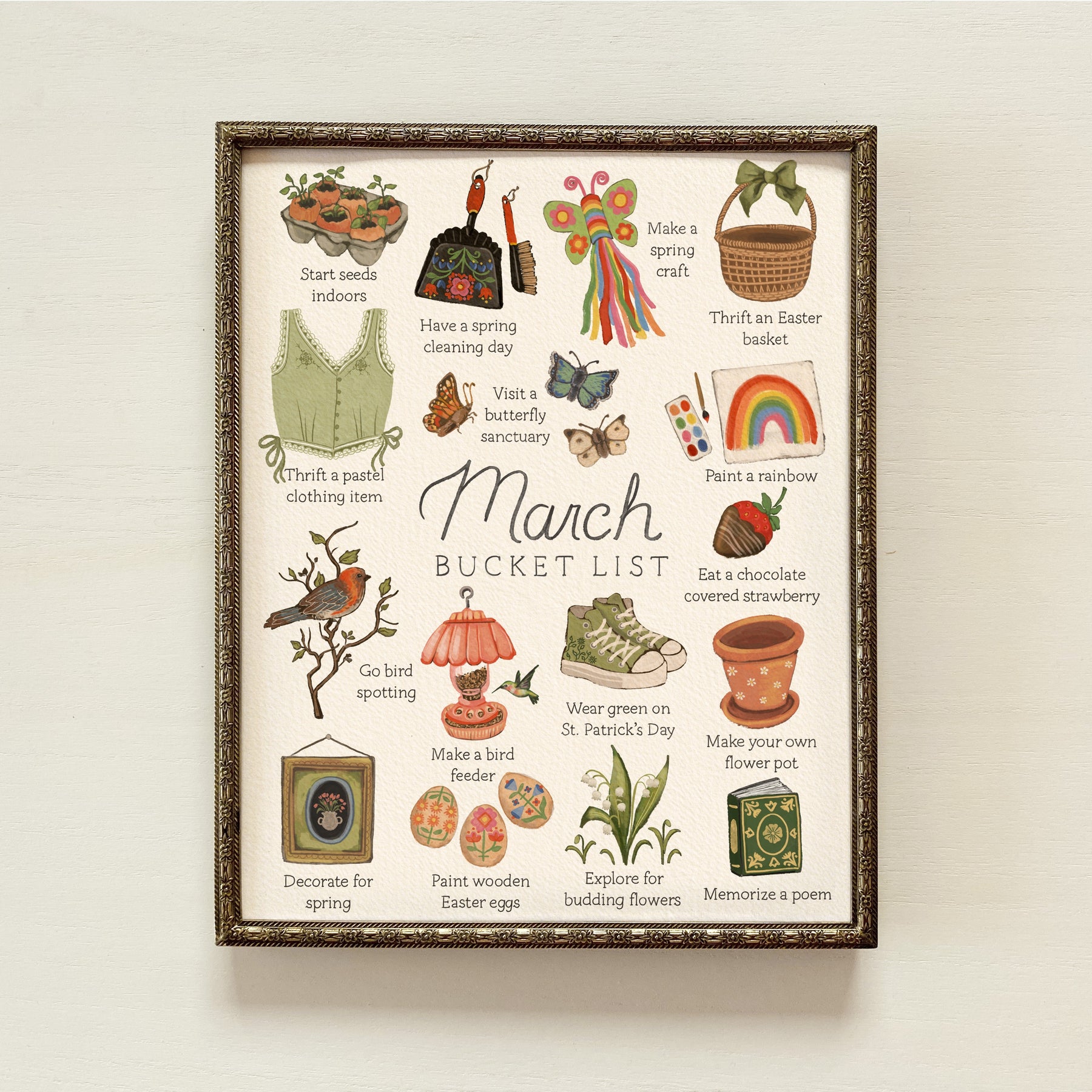 March Bucket List – brooklynswenson